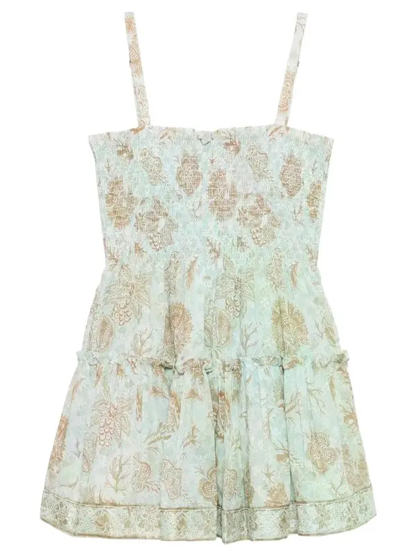Hill House Home The Seraphina Mini Dress By - Blue