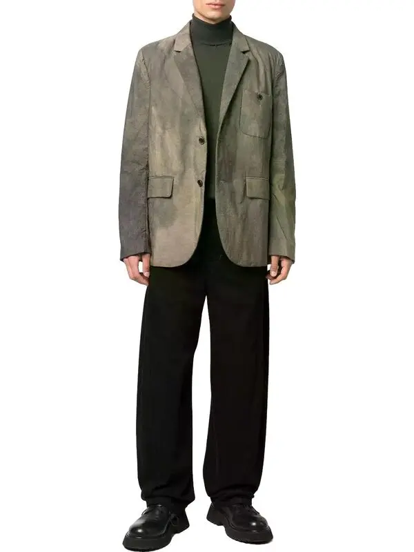UMA WANG Faded Effect Blazer - Grey
