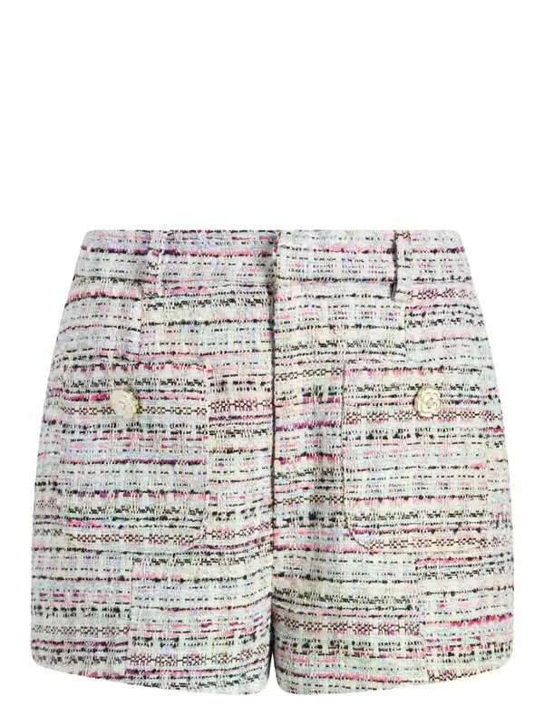 Cinq À Sept Auden High-waisted Shorts - White