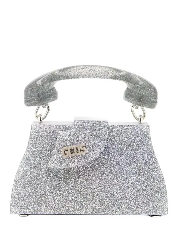 Gcds Call Me Comma Mini Bag - Silver