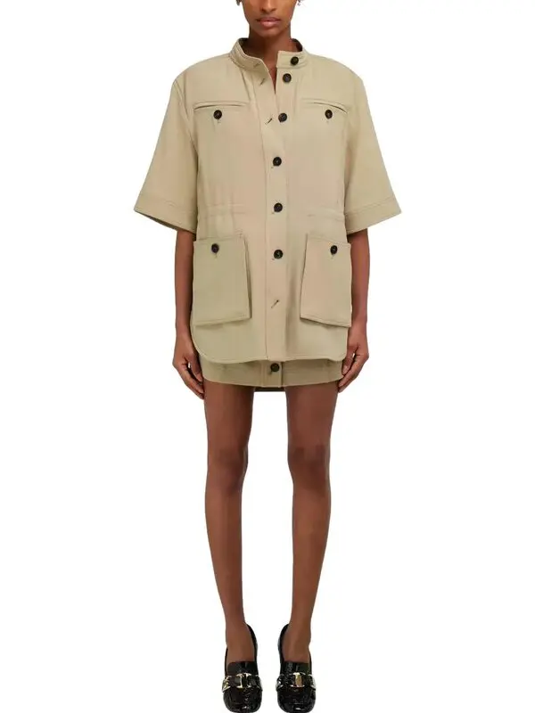 FERRAGAMO Short-sleeve Jacket - Neutrals