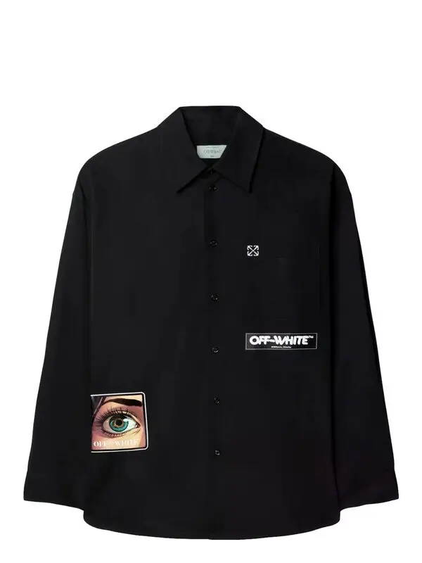 Off-White Eye Logo Shirt - Black