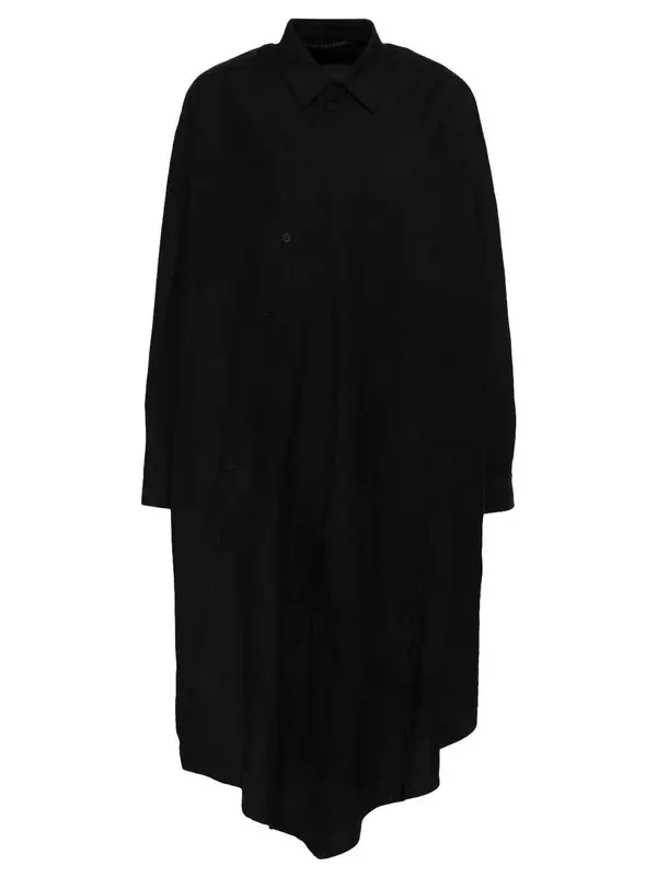 FORME D'EXPRESSION Button-fastening Shirt Dress - Black