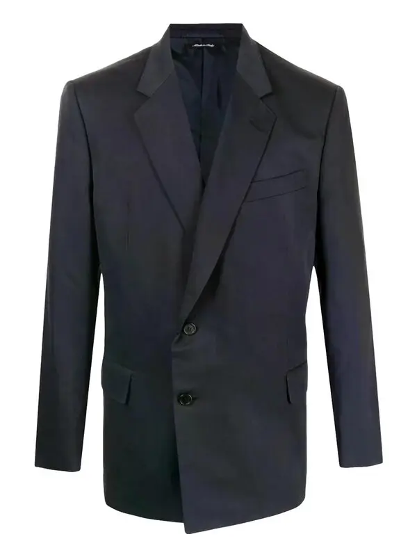 Dunhill Single-breasted Blazer - Blue