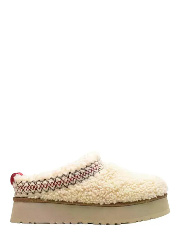 UGG Tazz Braid Heritage Braid Natural Slippers - Neutrals