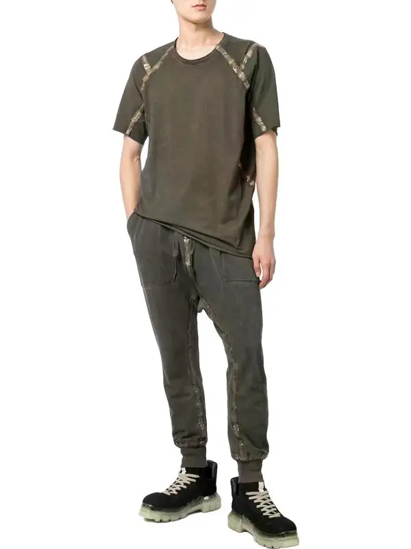 ISAAC SELLAM EXPERIENCE Zip-embellished Tapered Trousers - Grey