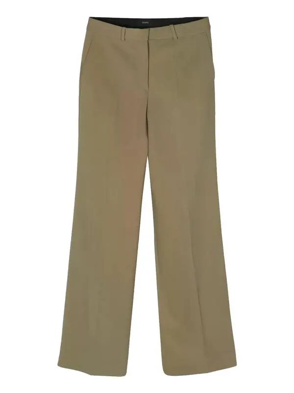 JOSEPH Morrissey Tailored Trousers - Green