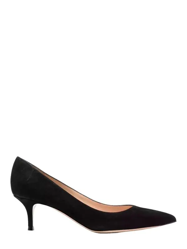 GIANVITO ROSSI Suede Pumps - Black