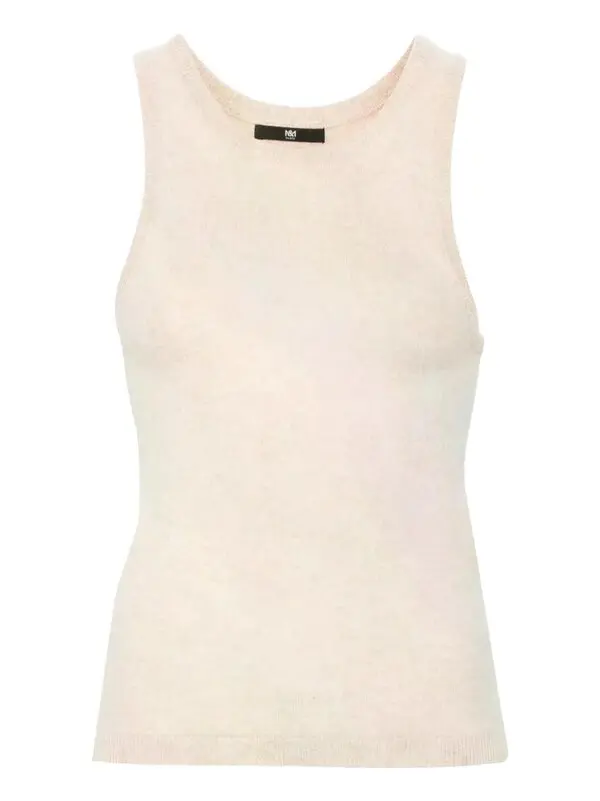 Max & Moi Debardeur Sleeveless Top - Neutrals
