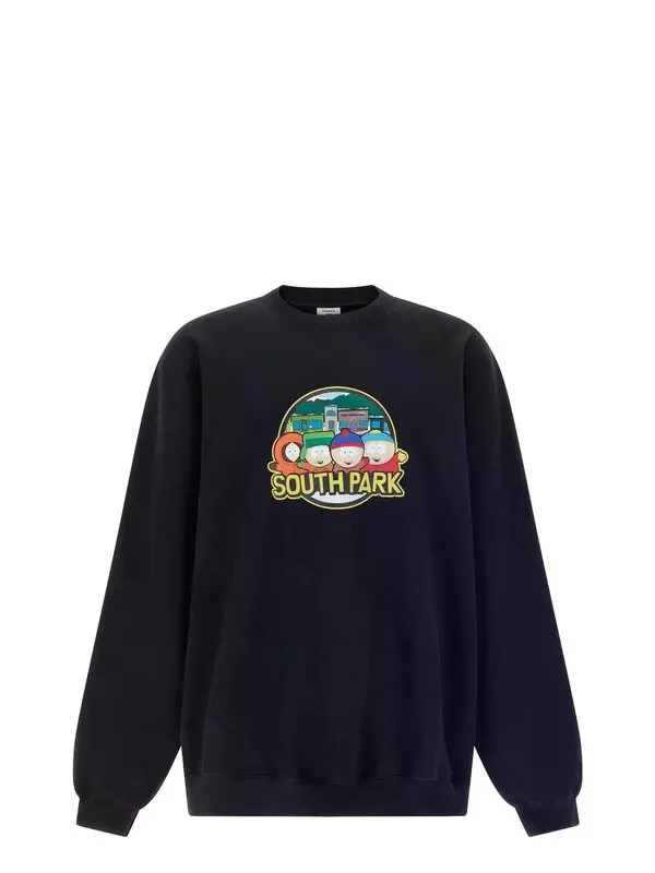 Vetements Crew Neck Sweatshirt - Black