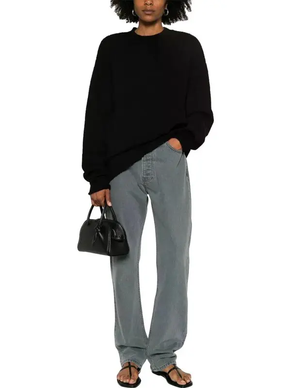 AYA MUSE Tapered Jeans - Blue