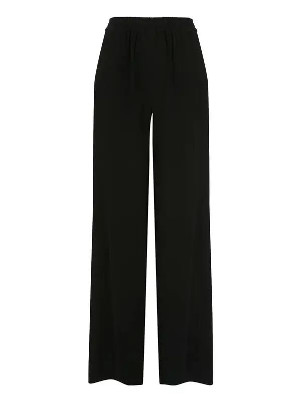 Co High Waisted Palazzo Trousers - Black