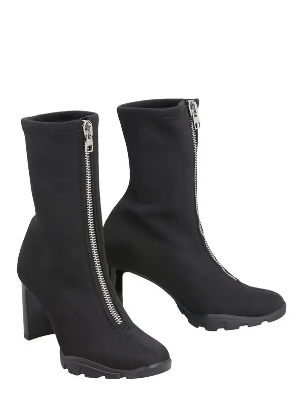 Alexander McQueen Zip-up Ankle Boots - Black