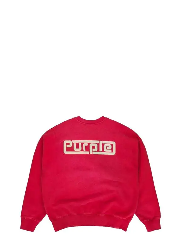 PURPLE BRAND Hwt Fleece Sweatshirt - Red
