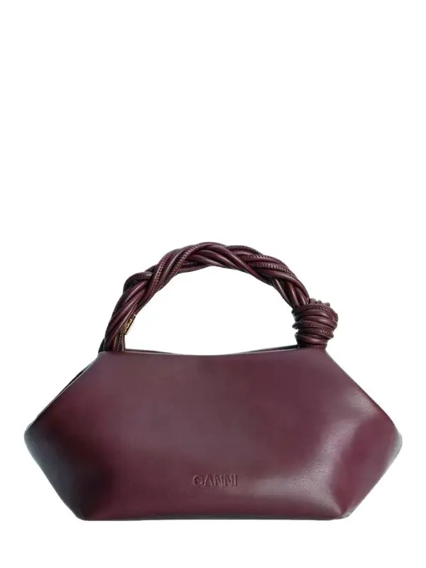 GANNI Small Bou Cross Body Bag - Red