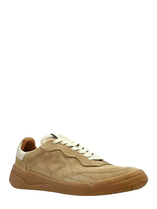 Paul & Shark Suede Lace-up Sneakers - Neutrals