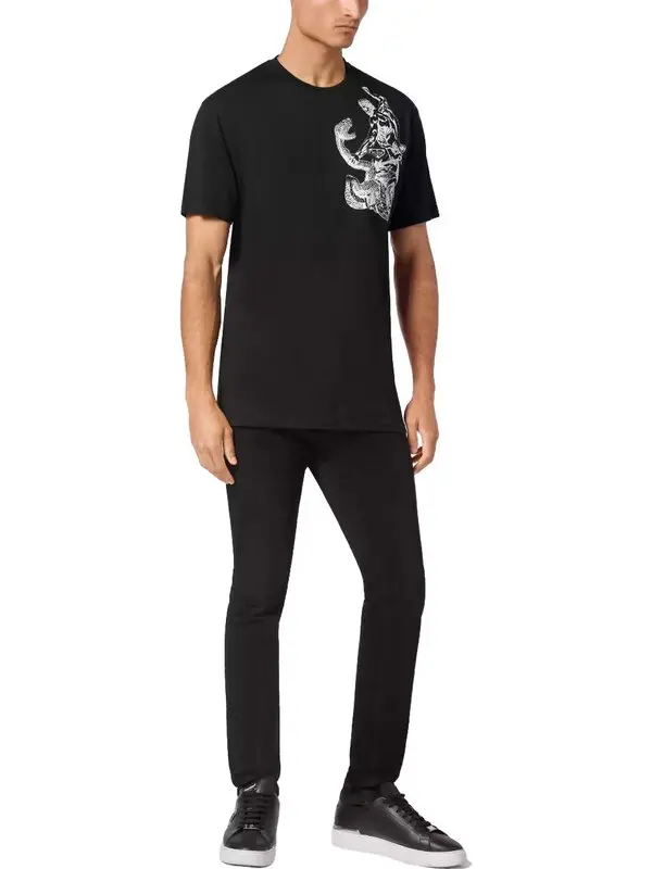 Philipp Plein Ss Tattoo T-shirt - Black