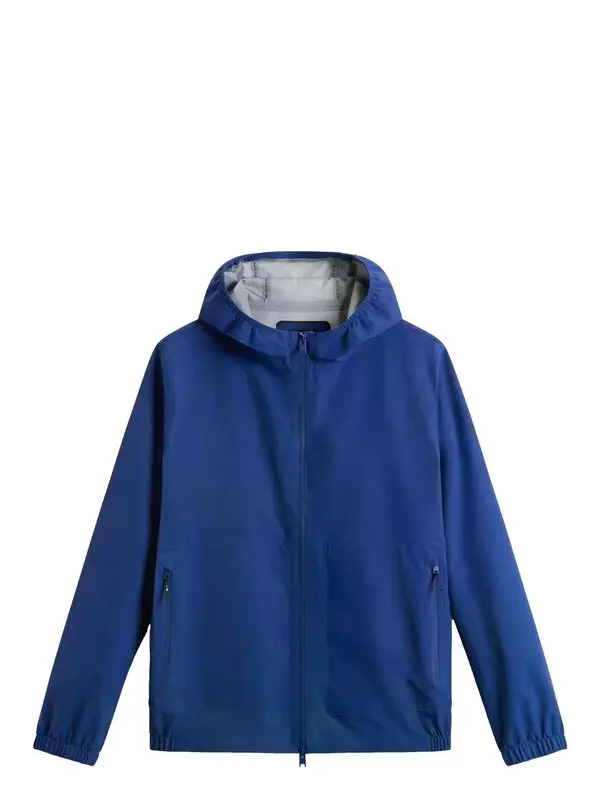 Woolrich Layered Hooded Jacket - Blue