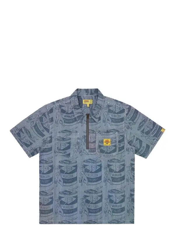 ICECREAM Supplies Work Shirt - Blue