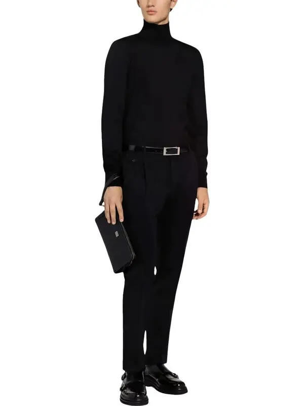 Dolce & Gabbana Roll-neck Jumper - Black