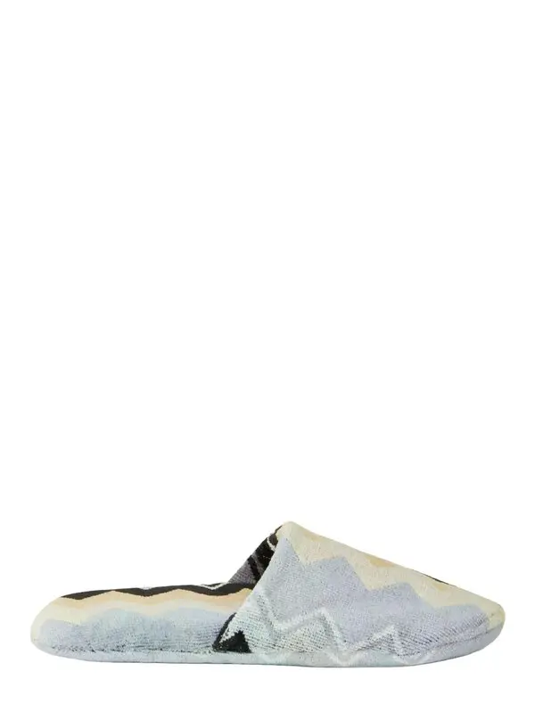Missoni Giacomo Cotton Slippers - Blue