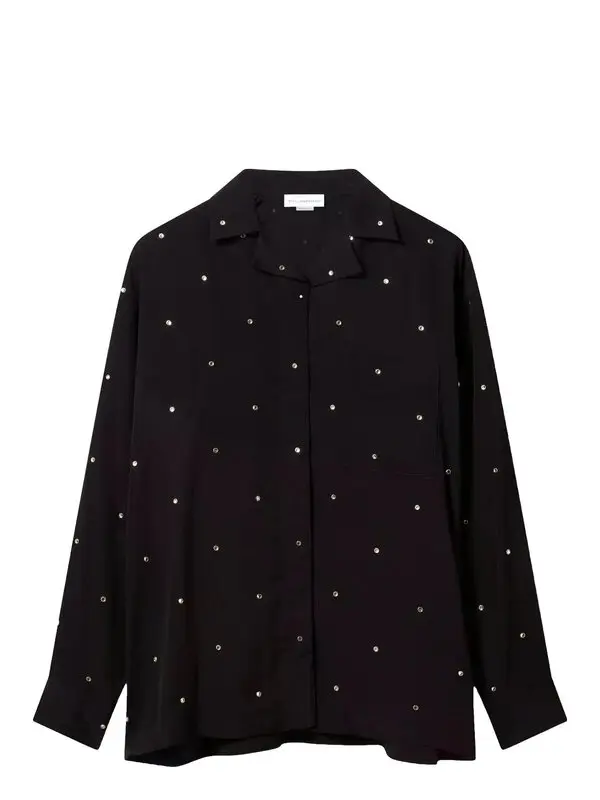 Stella McCartney Crystal-embellished Shirt - Black