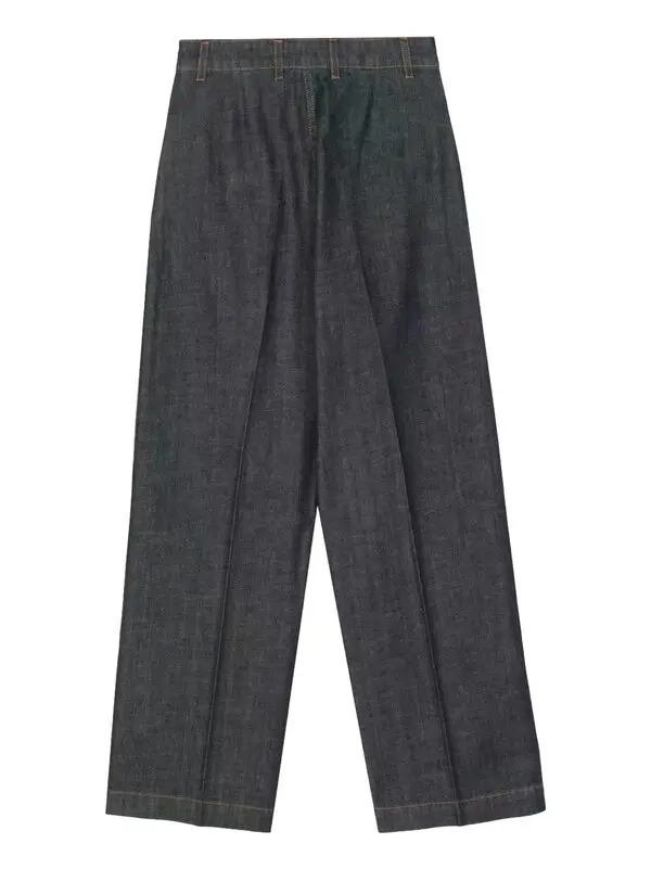 Fabiana Filippi High-rise Wide-leg Jeans - Blue