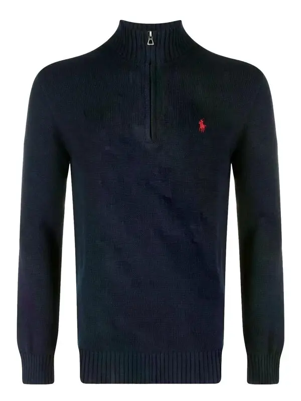Polo Ralph Lauren Quarter-zip Sweatshirt - Blue