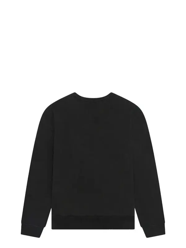 DENIM TEARS Fleur De-lis Charcoal Sweatshirt - Black