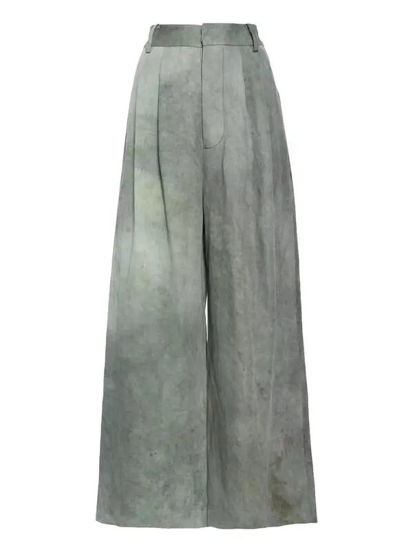 UMA WANG Palazzo Trousers - Blue