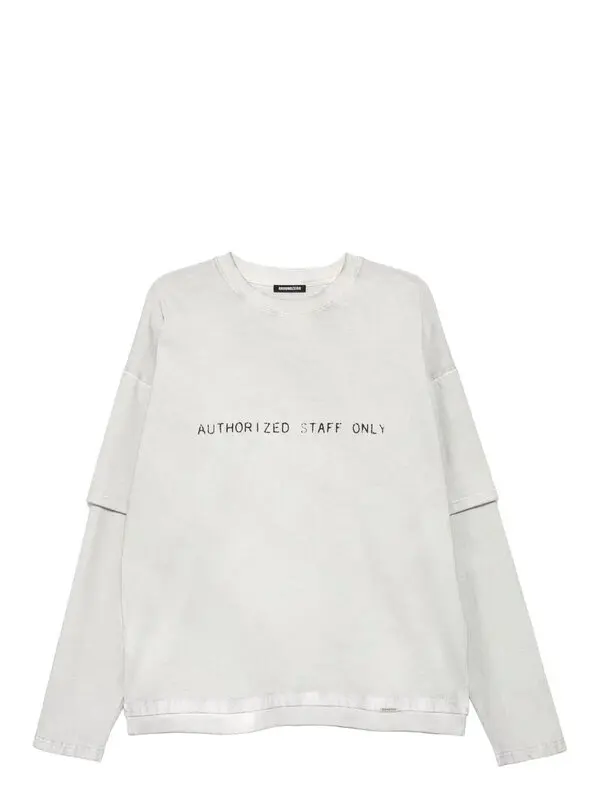 GROUND ZERO Graphic-print T-shirt - Grey