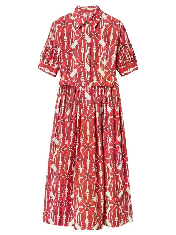 La DoubleJ Libertine Midi Dress - Red
