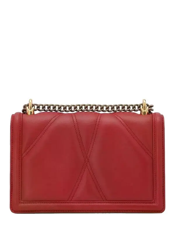 Dolce & Gabbana Medium Devotion Shoulder Bag - Red