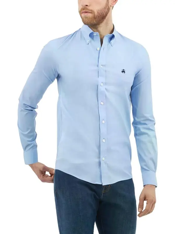 Brooks Brothers Button-down Cotton Shirt - Blue
