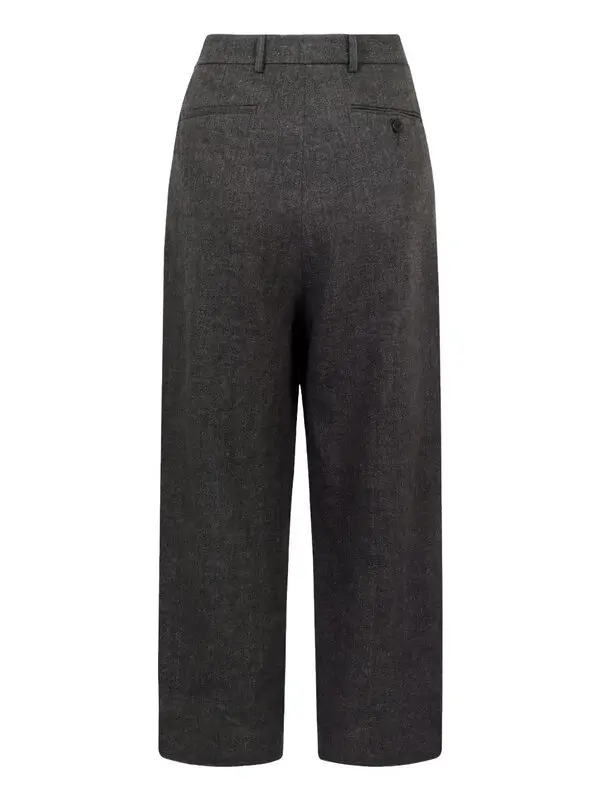R13 Linen-wool Trousers - Grey