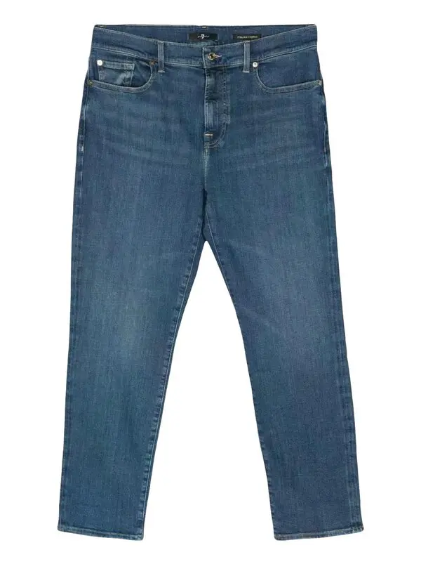 7 For All Mankind Relaxed Skinny Jeans - Blue
