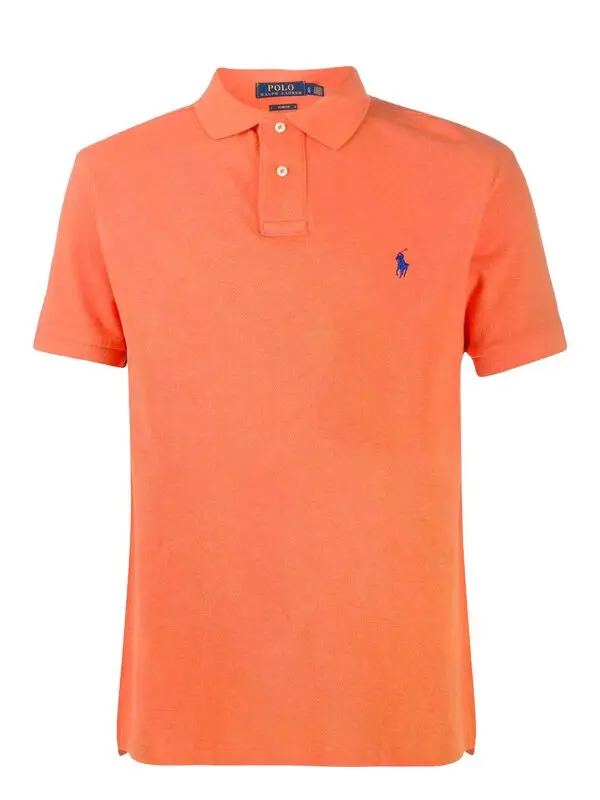 Polo Ralph Lauren Embroidered Logo Polo Shirt - Orange