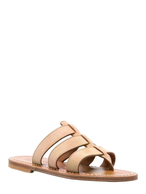 K.JACQUES Dolon Caged Sandals - Neutrals