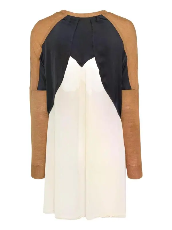 Undercover Paneled Jumper - Brown