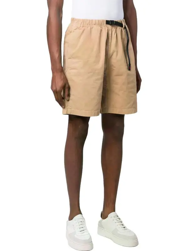 Gramicci Buckle-fastening Waistband Shorts - Neutrals