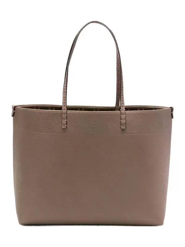 Fendi Medium Roll Tote Bag - Brown