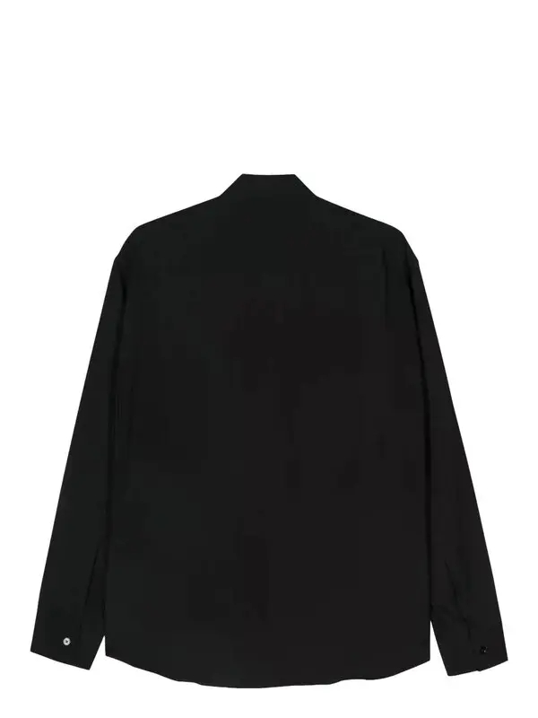 Nn07 Freddy Seersucker Shirt - Black