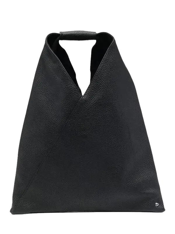MAISON MARGIELA Japanese Leather Tote Bag - Black