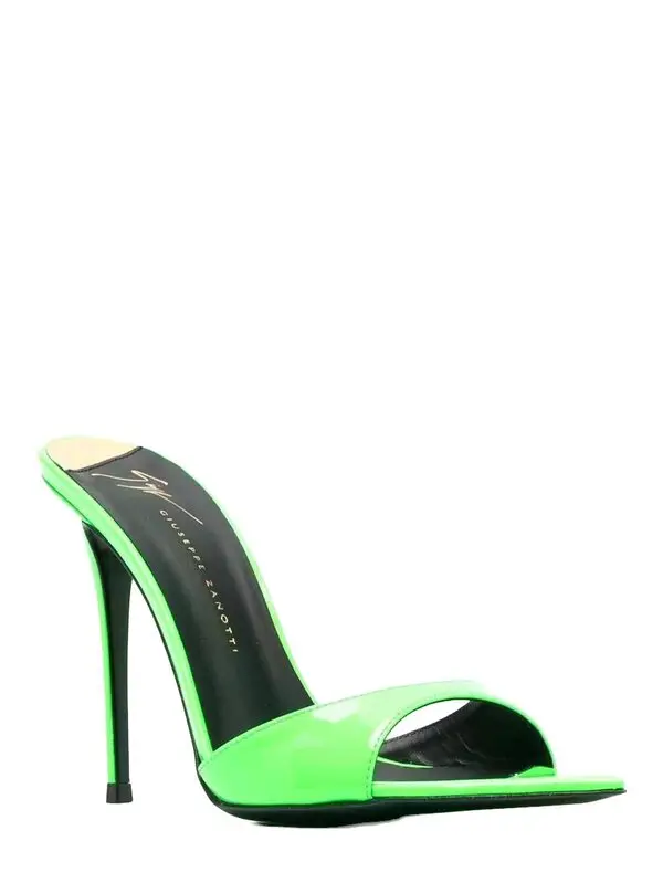 GIUSEPPE ZANOTTI Stiletto Sandals - Green