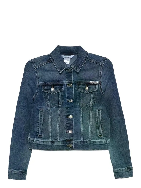 Dkny Classic Denim Jacket - Blue