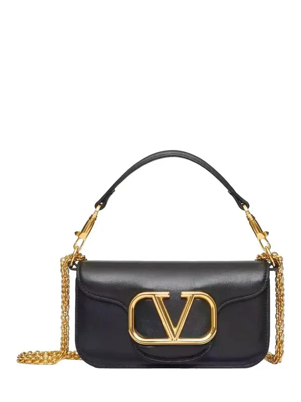 Valentino Garavani Locò Small Shoulder Bag - Black