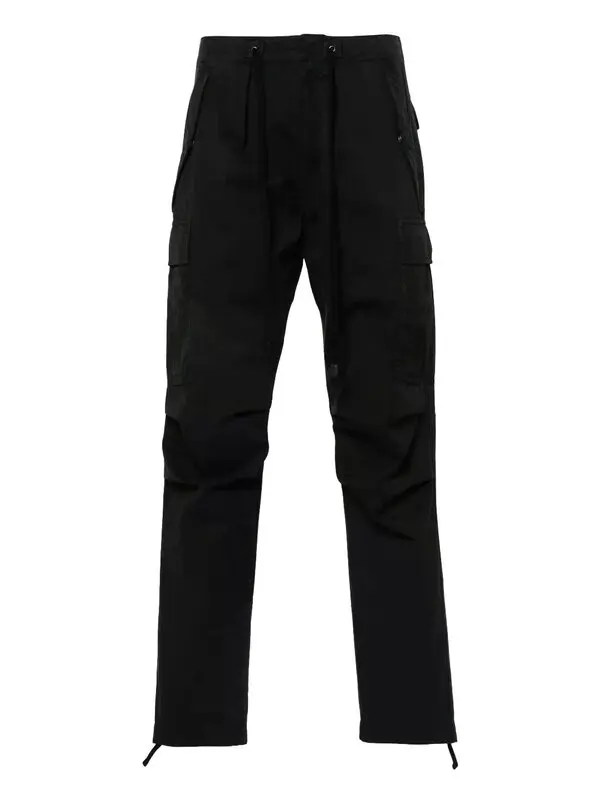 TOM FORD Cargo-pockets Twill Trousers - Black