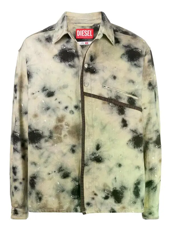 A-COLD-WALL* Stain-print Lightweight Jacket - Neutrals
