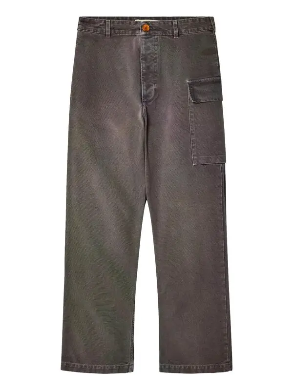 Marni Straight-leg Cargo Jeans - Grey