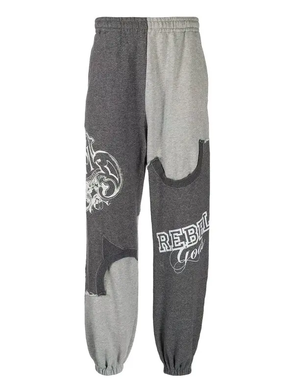 UNDERCOVERISM Graphic-print Track Pants - Grey